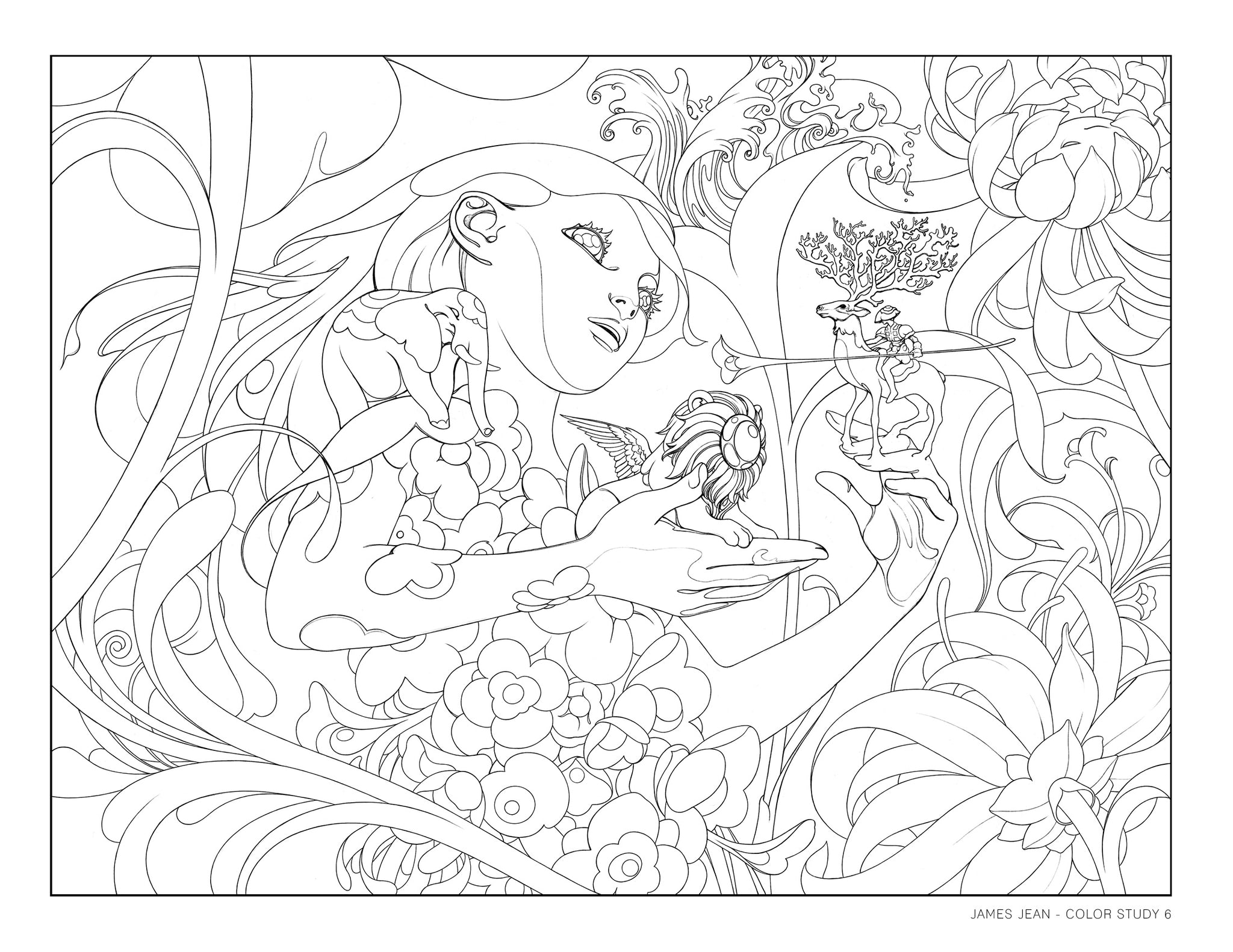 coloring pages james