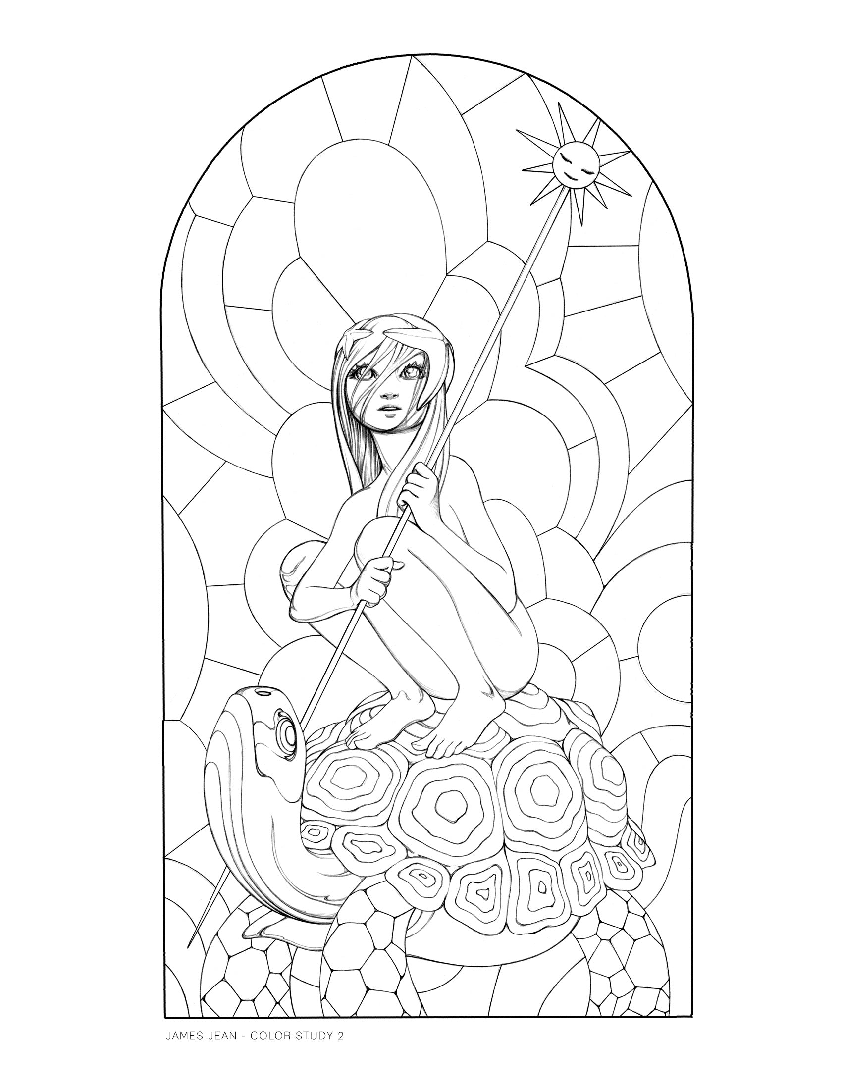 coloring pages james